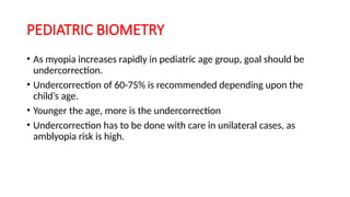 22. Biometry ophthalmology by Dr Rahul.pptx
