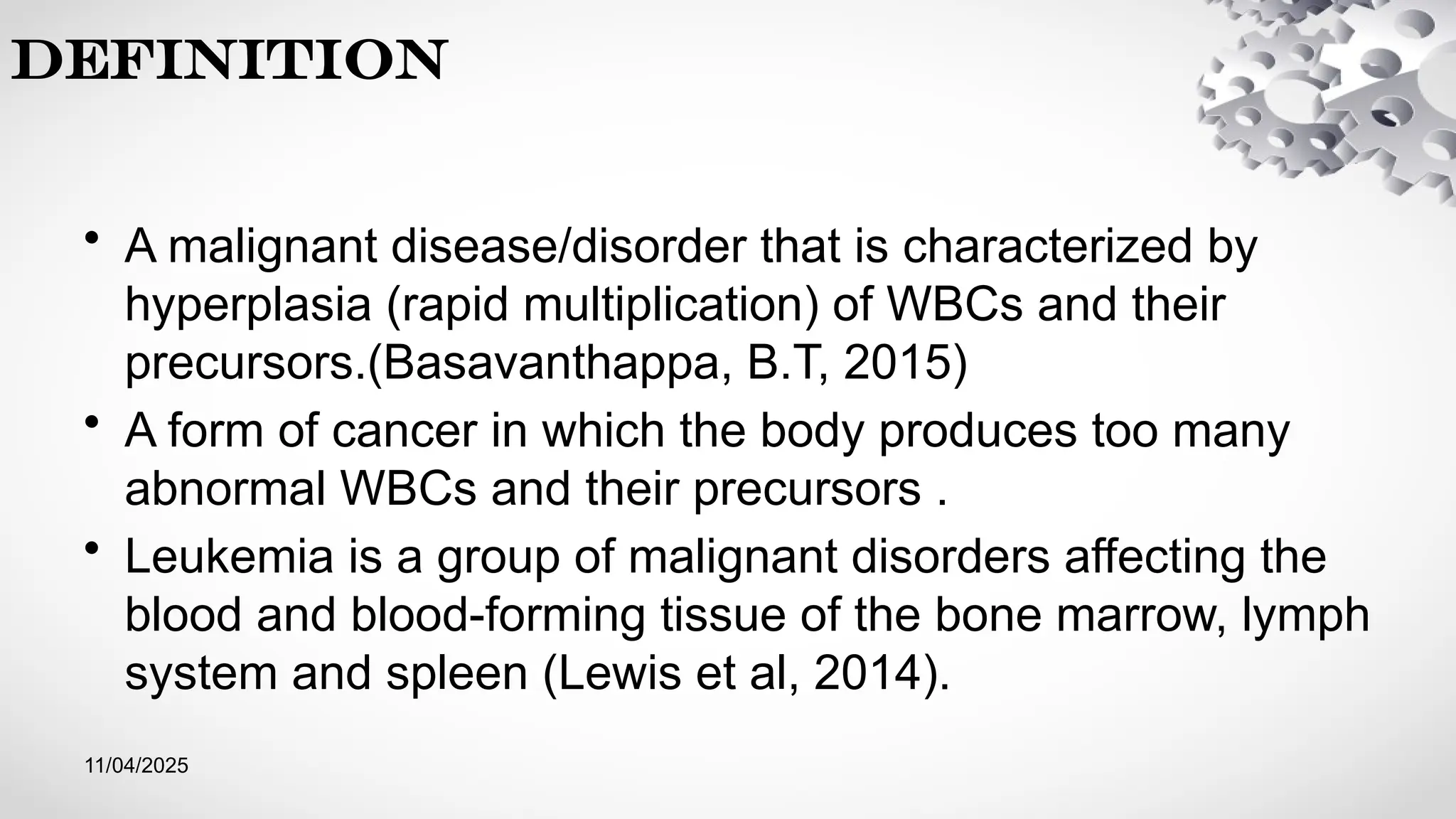 Leukemia and management of blood cancers.pptx