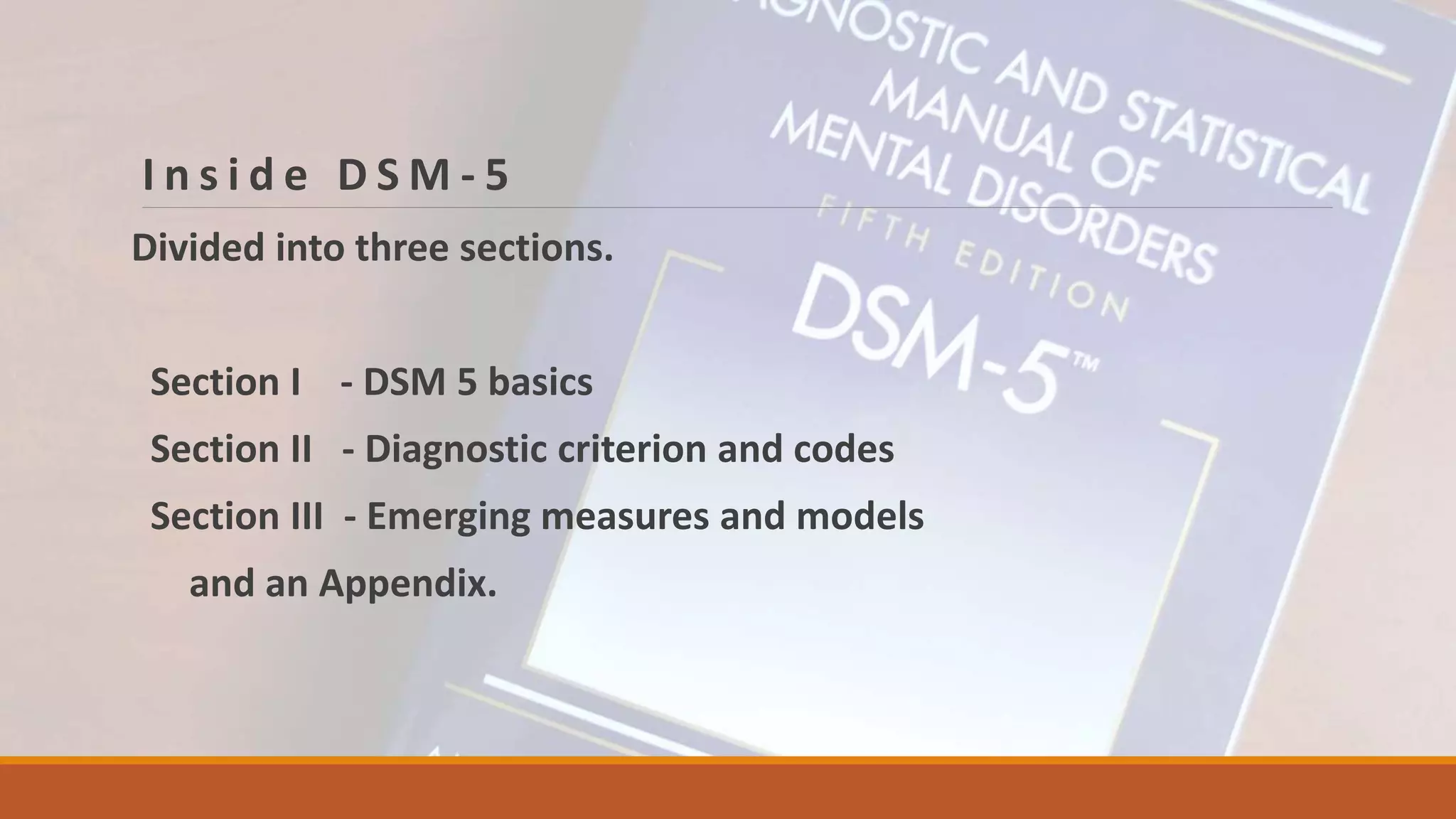 DSM - 5 | PPTX