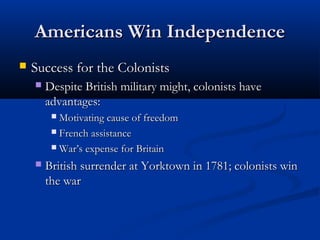 22.4 the american revolution | PPT
