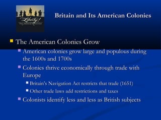 22.4 the american revolution enlightenment ideas | PPT