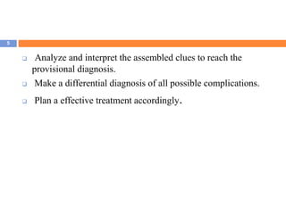 History taking as foundation of clinical diagnosis | PPTX
