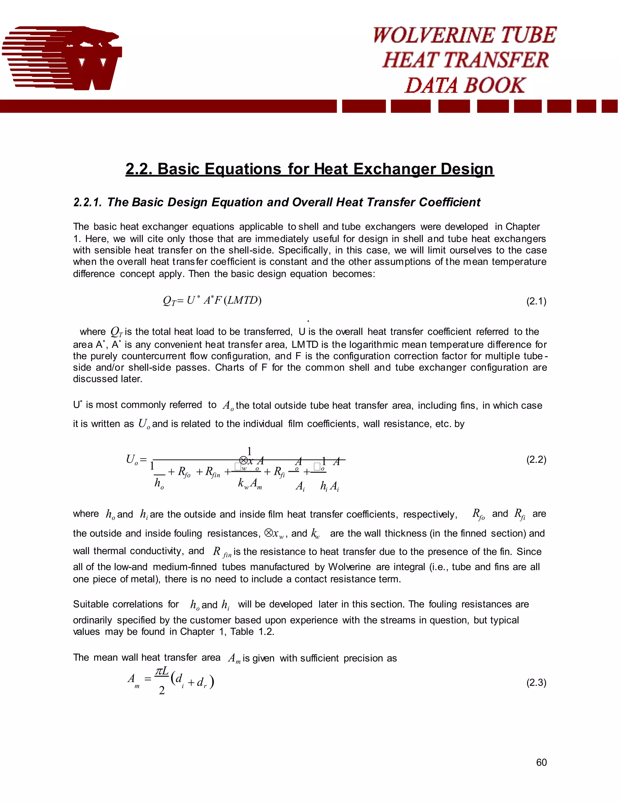 22 basic-equations-for-heat-exchanger-design (2) | PDF