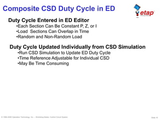 ETAP - csd - Control System Diagram | PDF