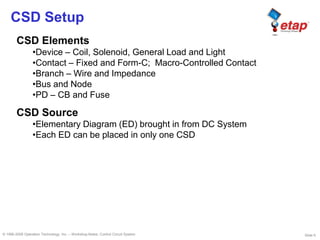 ETAP - csd - Control System Diagram | PDF