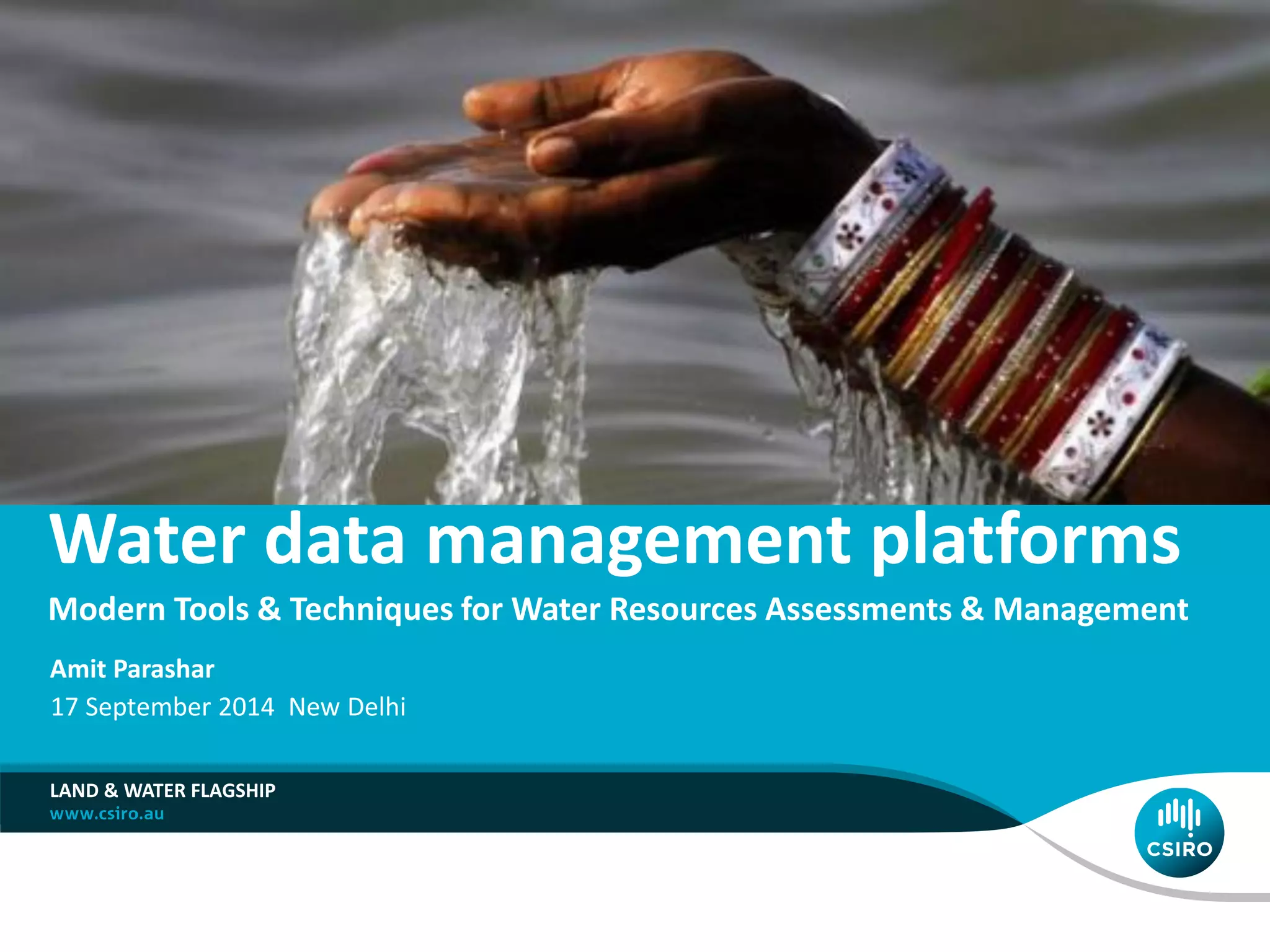 22 - CSIRO - Water Data Management-Sep-17 | PDF | Cloud Computing ...
