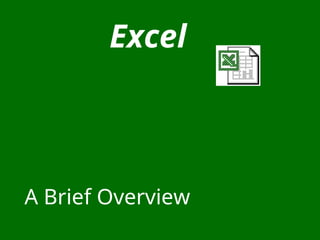 basic excels in information communication technology | PPT