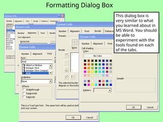 basic excels in information communication technology | PPT