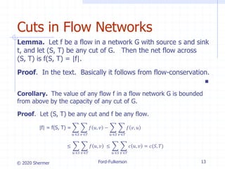 22 - Max Flow Porblem Ford Fulkerson Method.pdf