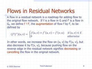 22 - Max Flow Porblem Ford Fulkerson Method.pdf
