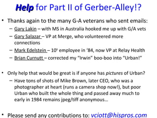 22. gerber alley-1 | PPT