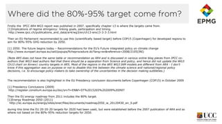 Mitigation Pathways to well below 2C in ETSAP-TIAM | PPT