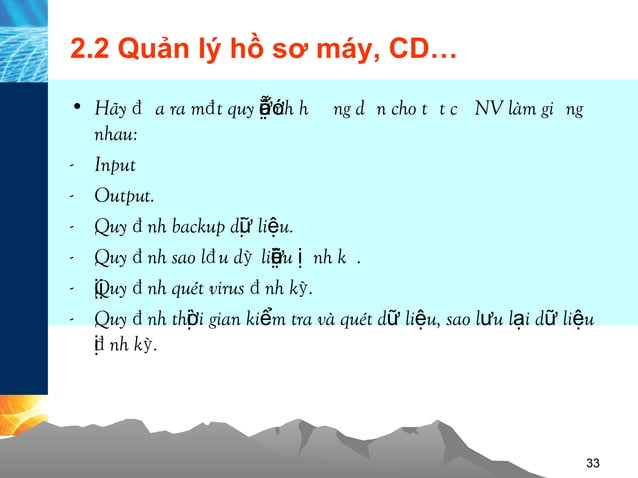 22 Ky Nang To Chuc Cong Viec3442 | PPT