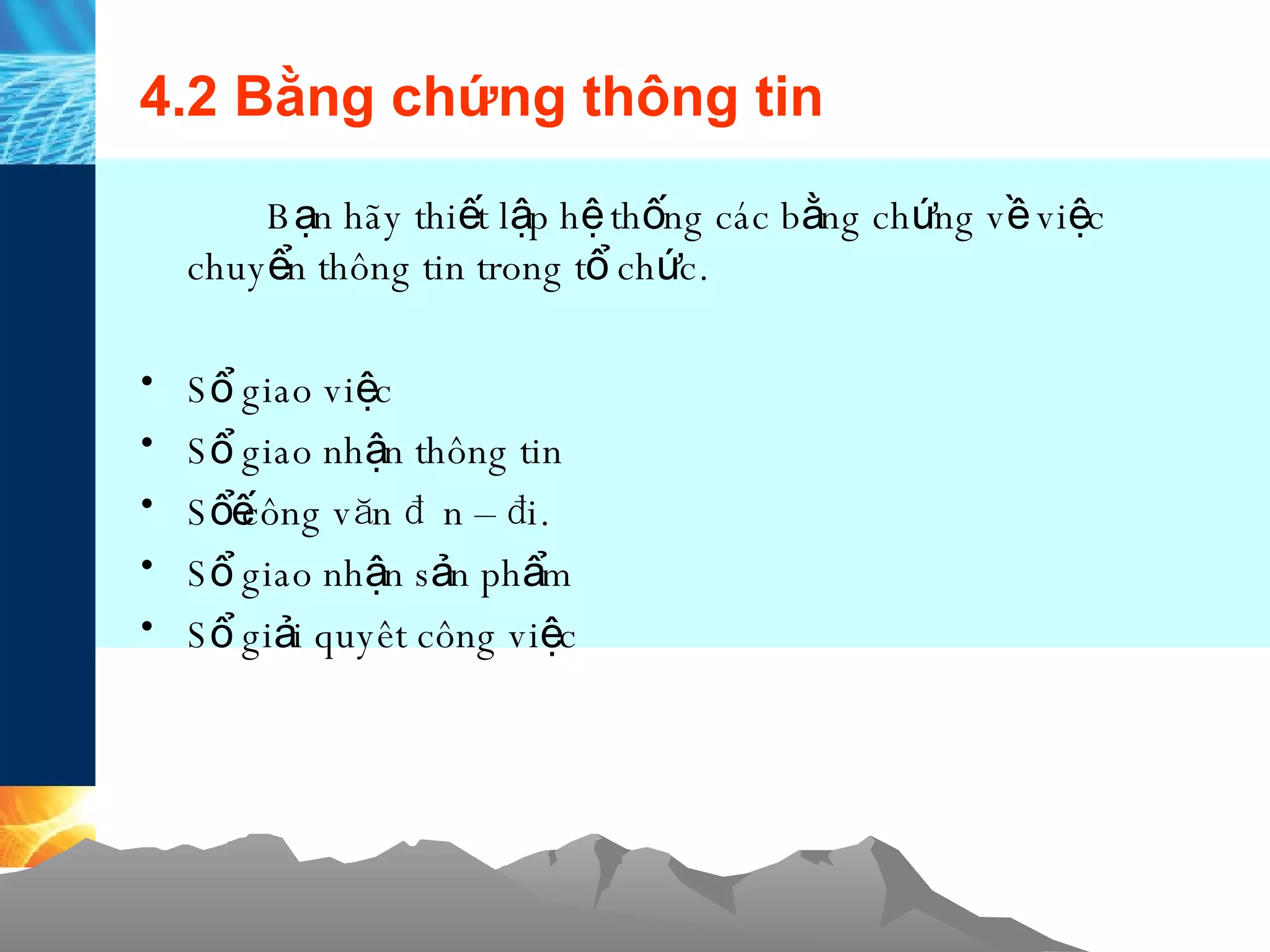 22. Ky Nang To Chuc Cong Viec | PPT