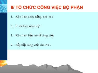 22. Ky Nang To Chuc Cong Viec | PPT