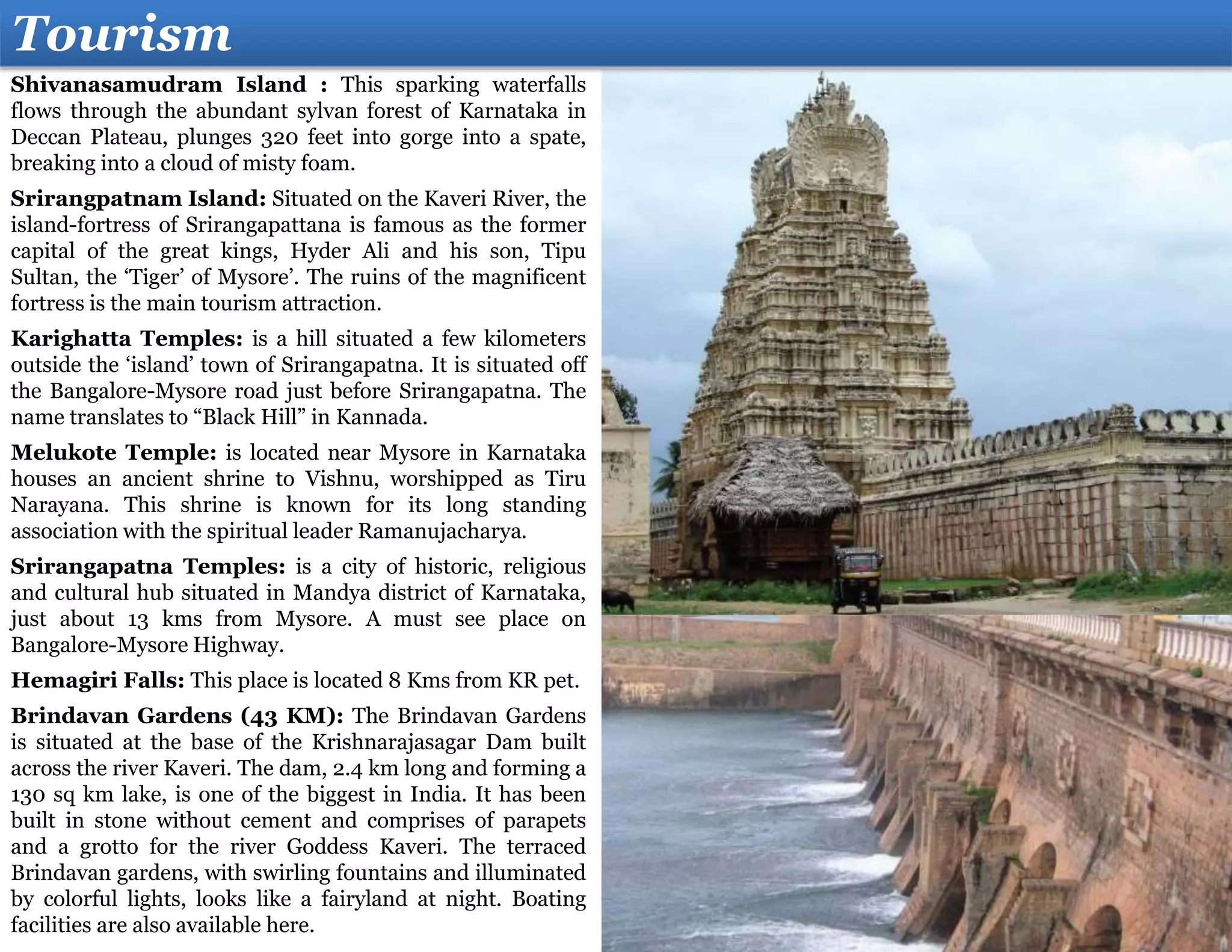 Mandya District profile | PPTX