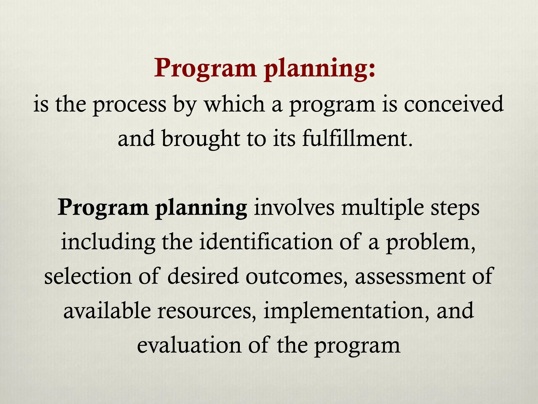 Monitoring, Planning and extension program planningpptx | PPTX