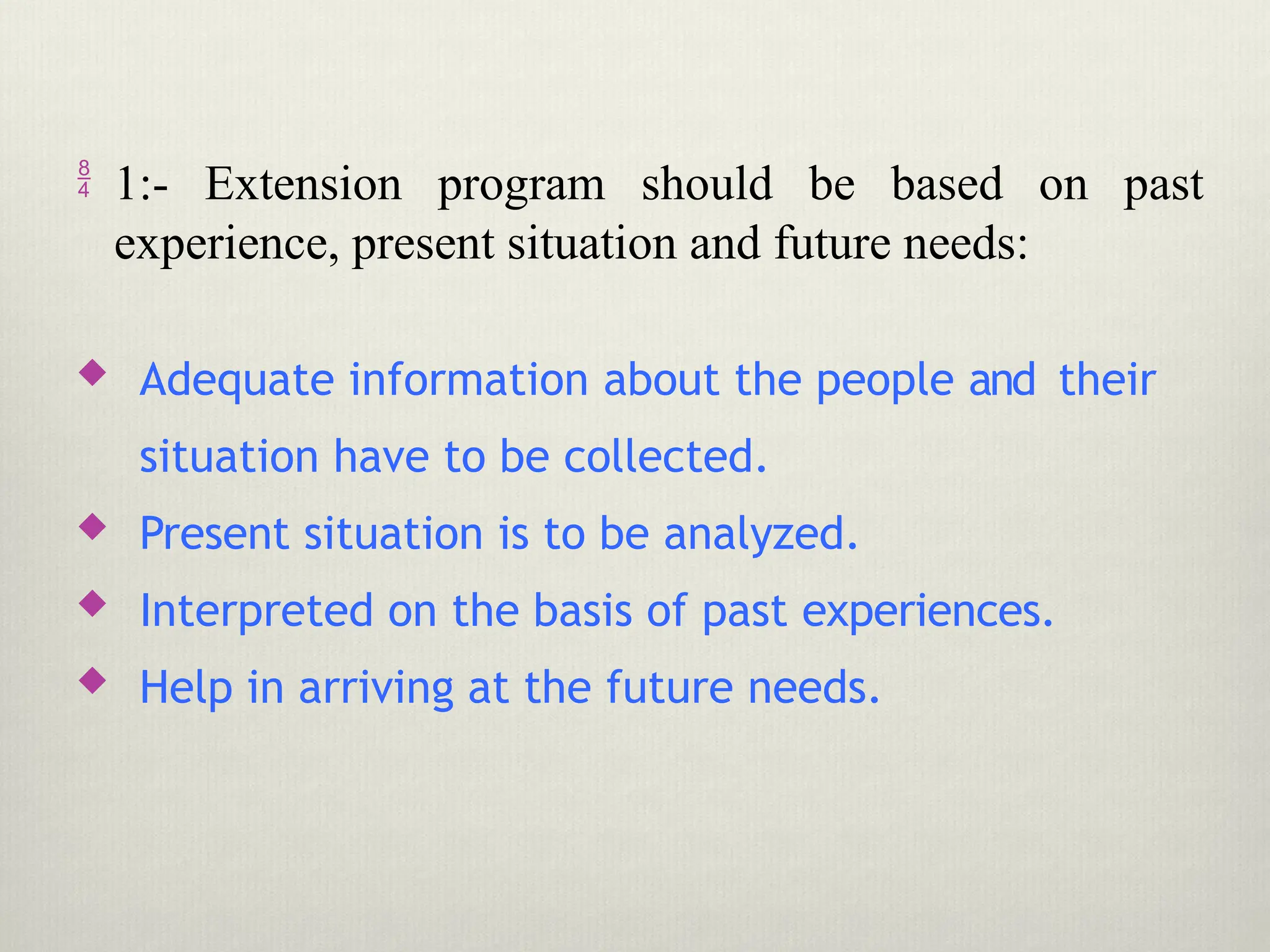 Monitoring, Planning and extension program planningpptx | PPTX