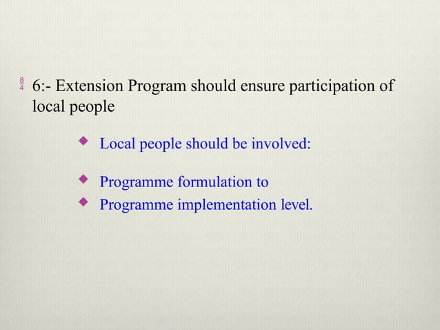 Monitoring, Planning and extension program planningpptx | PPTX ...