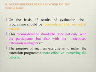 Monitoring, Planning and extension program planningpptx | PPT