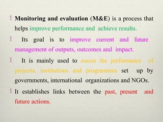 Monitoring, Planning and extension program planningpptx | PPTX