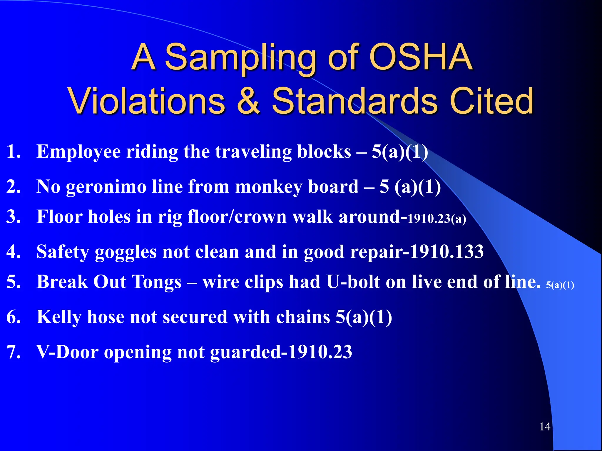 Oil Field Safety.ppt Oil Field Safety Oil Field Safety | PPT