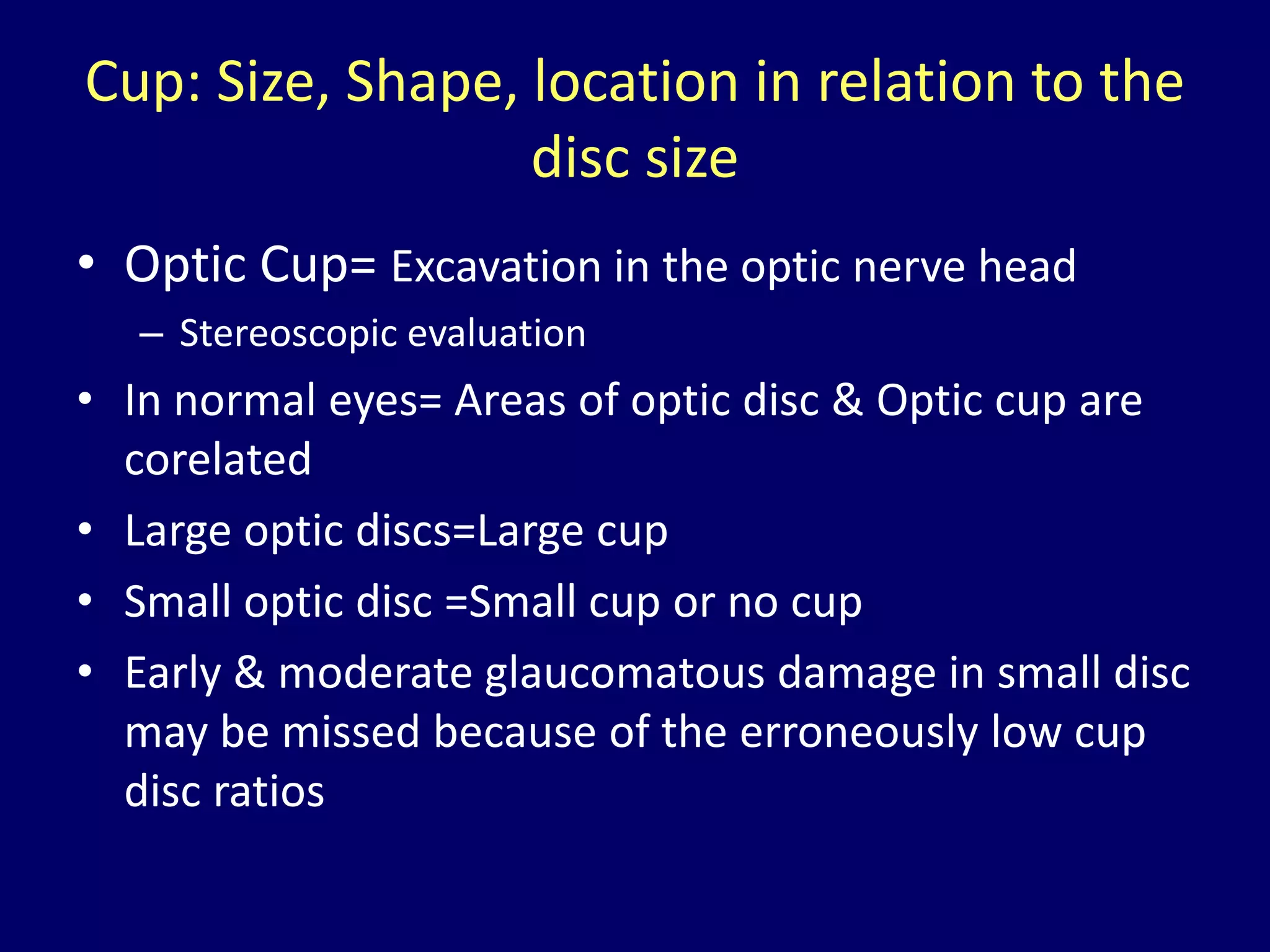 22 optic-disc-evaluation-in-glaucoma | PPT
