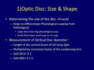 22 optic-disc-evaluation-in-glaucoma | PPT