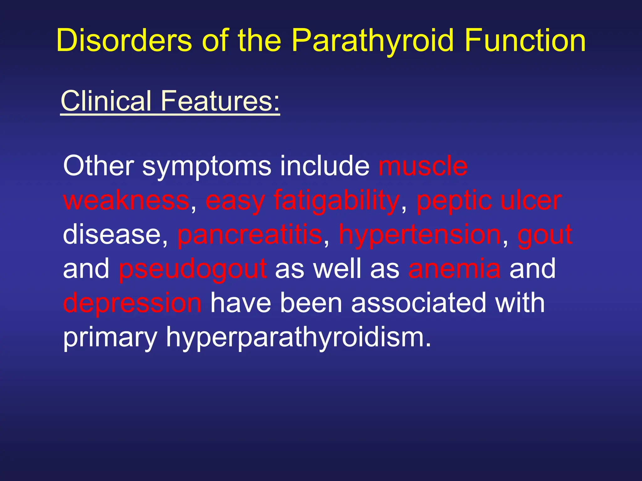 22-Parathyroid Disorders.ppt.pdf and parathyroid carcinoma | PDF