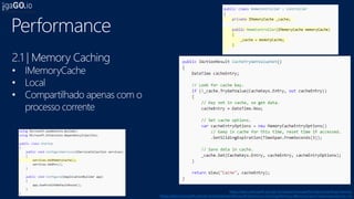 Performance de API's no ASP.NET Core 2.0 | PPT