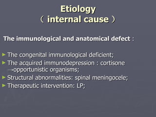 22 Purulent Meningitis | PPT | Brain and Nervous System Disorders ...