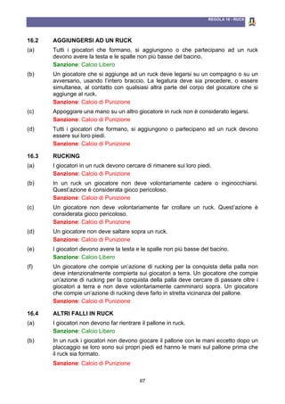 22 -reg._16_-_ruck | PDF | Rugby Union | Rugby