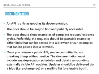 22 REST & JSON API Design #burningkeyboards | PDF