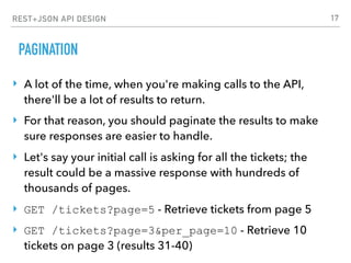 22 REST & JSON API Design #burningkeyboards | PDF