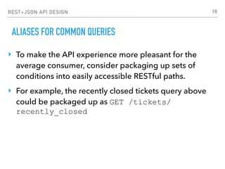 22 REST & JSON API Design #burningkeyboards | PDF