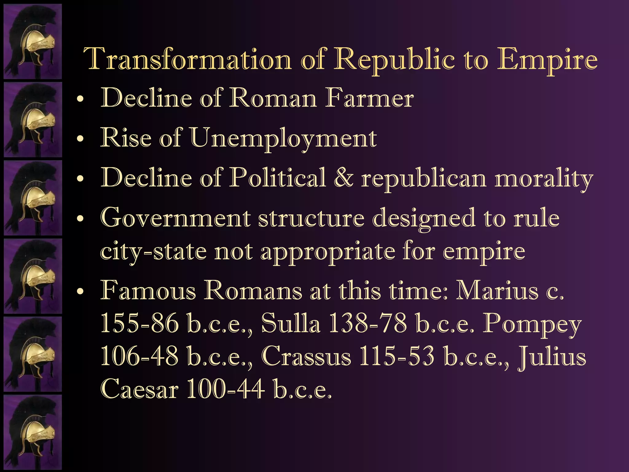 22. the roman empire (imperial rome) f | PPT