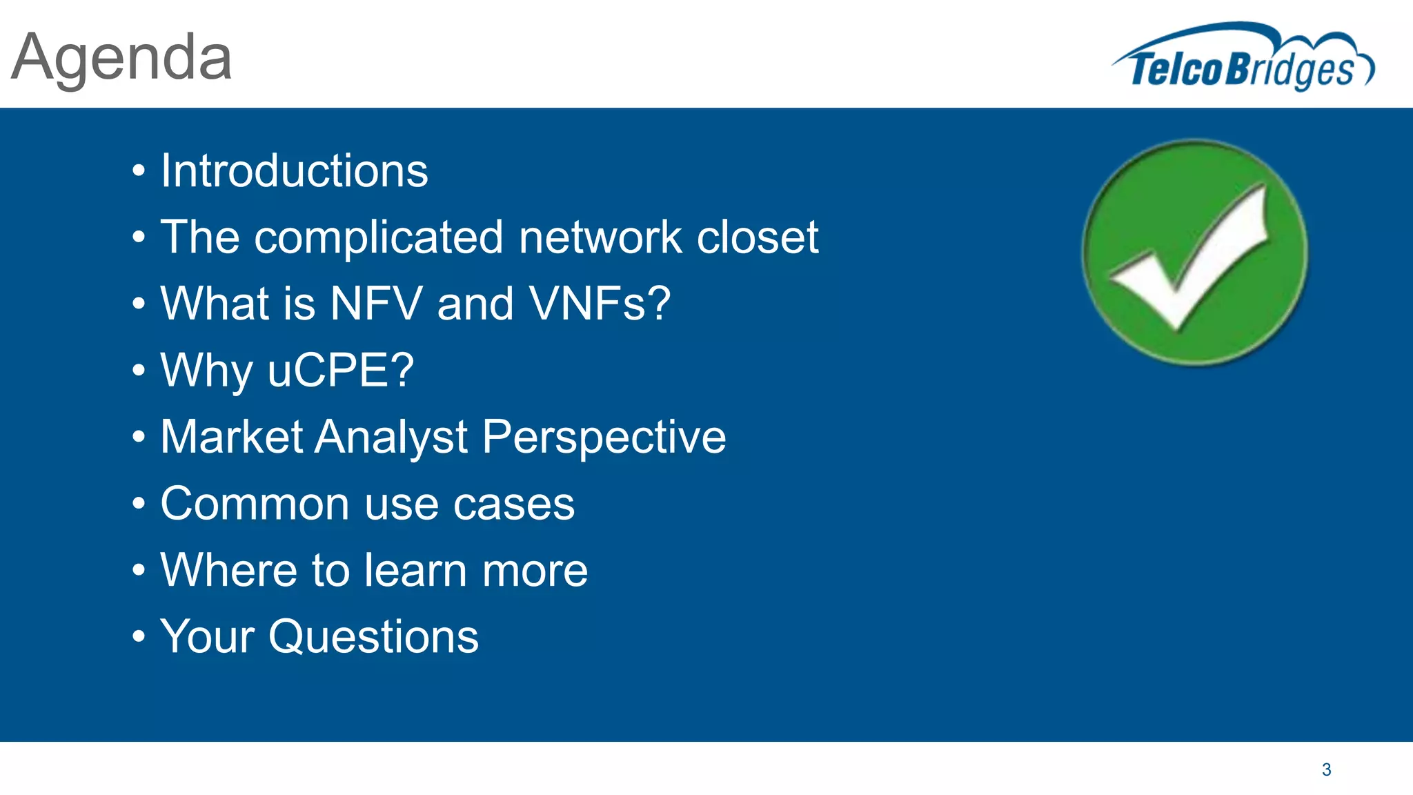 uCPE and VNFs Explained | PPT