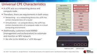 uCPE and VNFs Explained | PPT