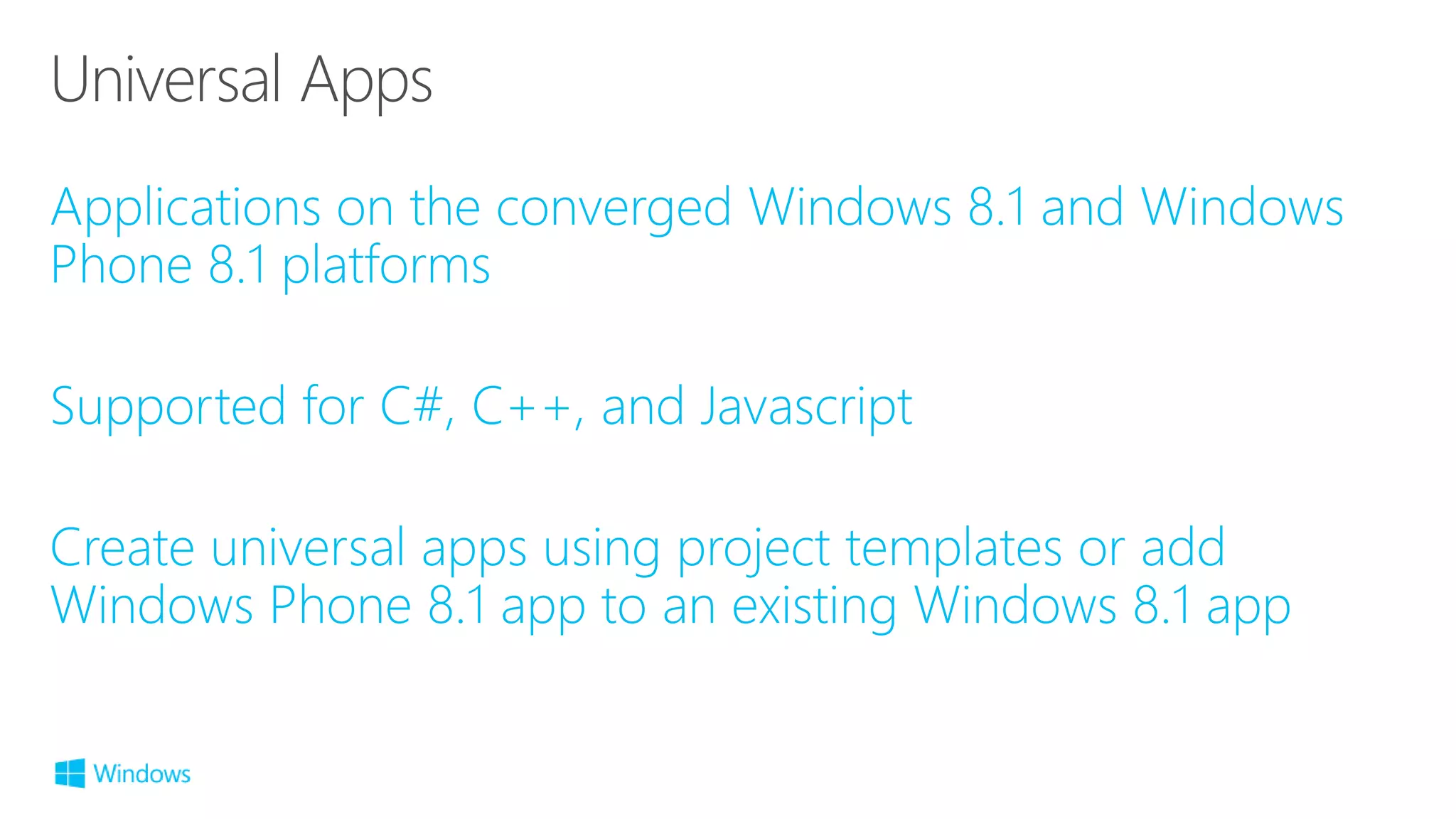 22 universal apps for windows | PPTX | Computing | Technology & Computing