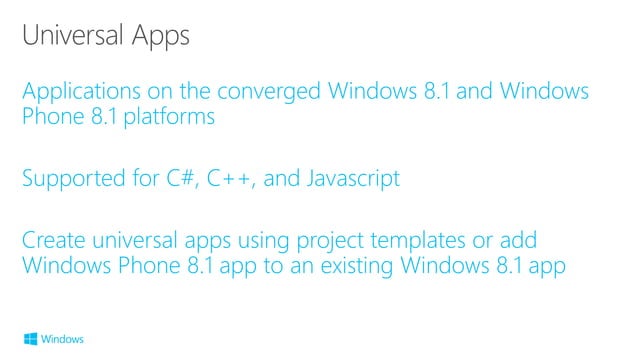 22 universal apps for windows | PPTX | Computing | Technology & Computing