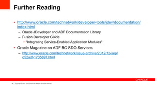 Oracle ADF Architecture TV - Design - ADF Service Architectures | PDF ...