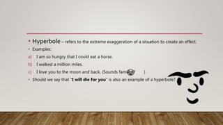 FIGURES OF SPEECH - PRESENTED BY MR TB MHLONGO | PPTX