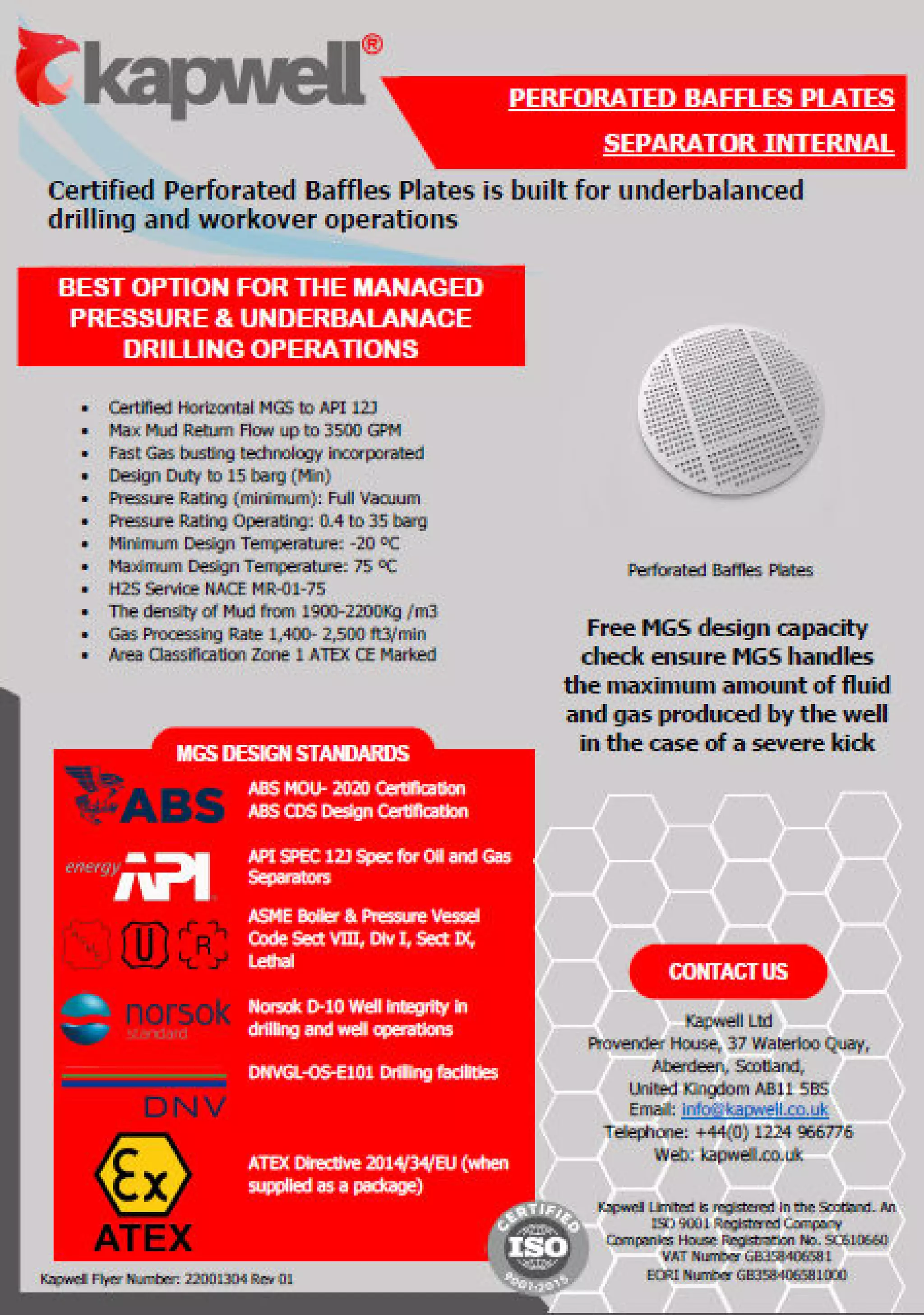 Perforated baffles plates | PDF