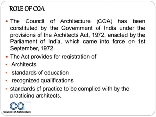 22006361-The-Council-of-Architecture.ppt