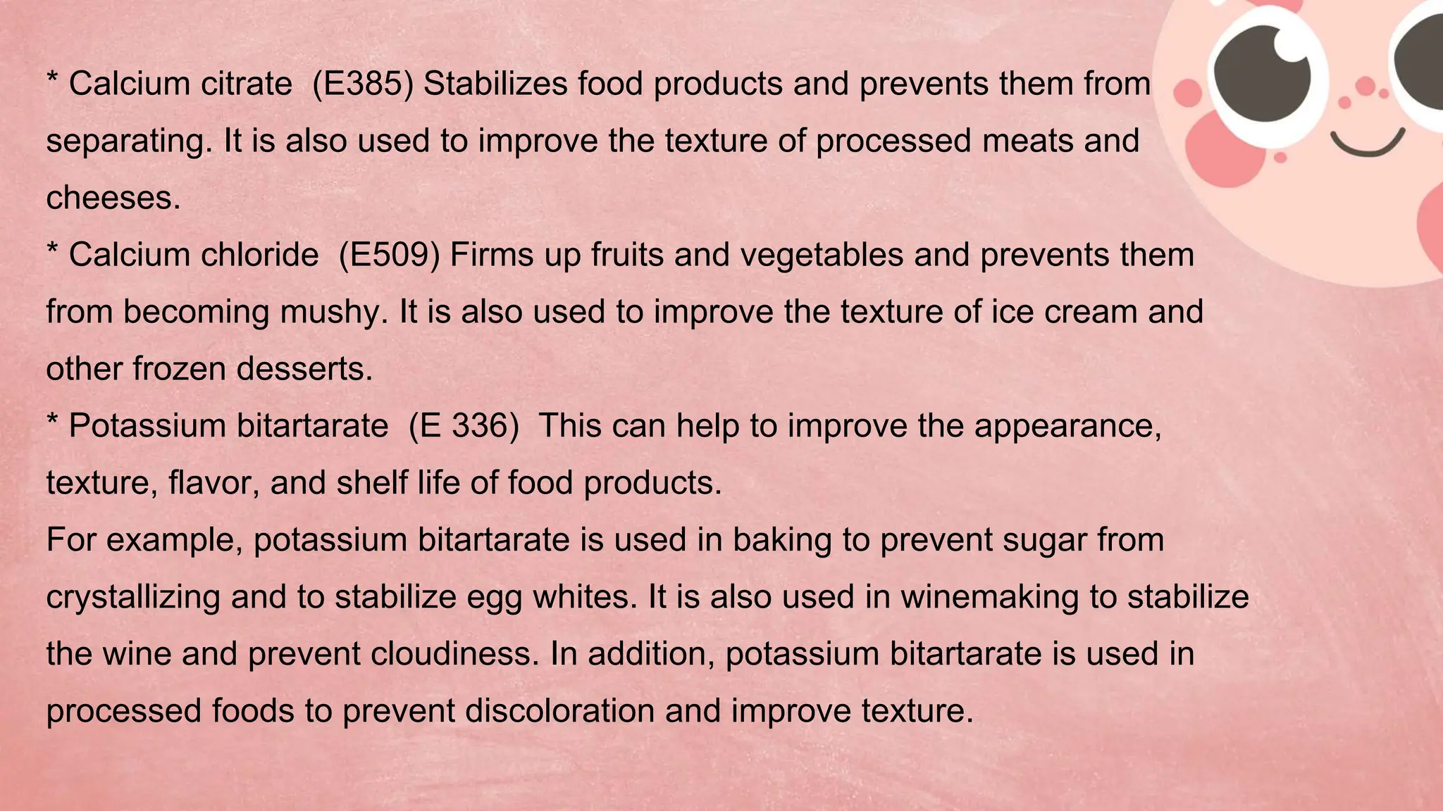 Sequestering agents as food additives ppt | PPTX