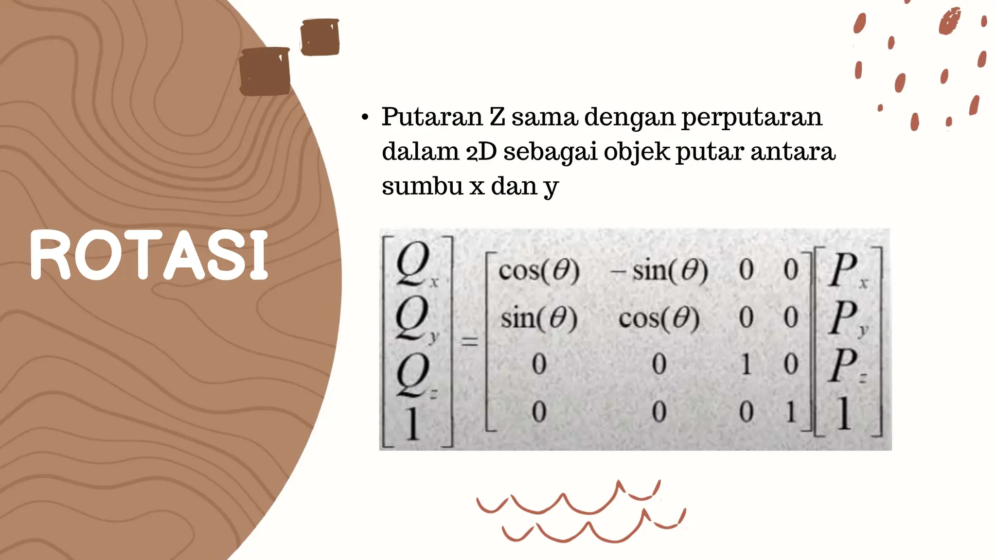 Geometri Transformasi Grafik Komputer Teknik Informatika | PPTX