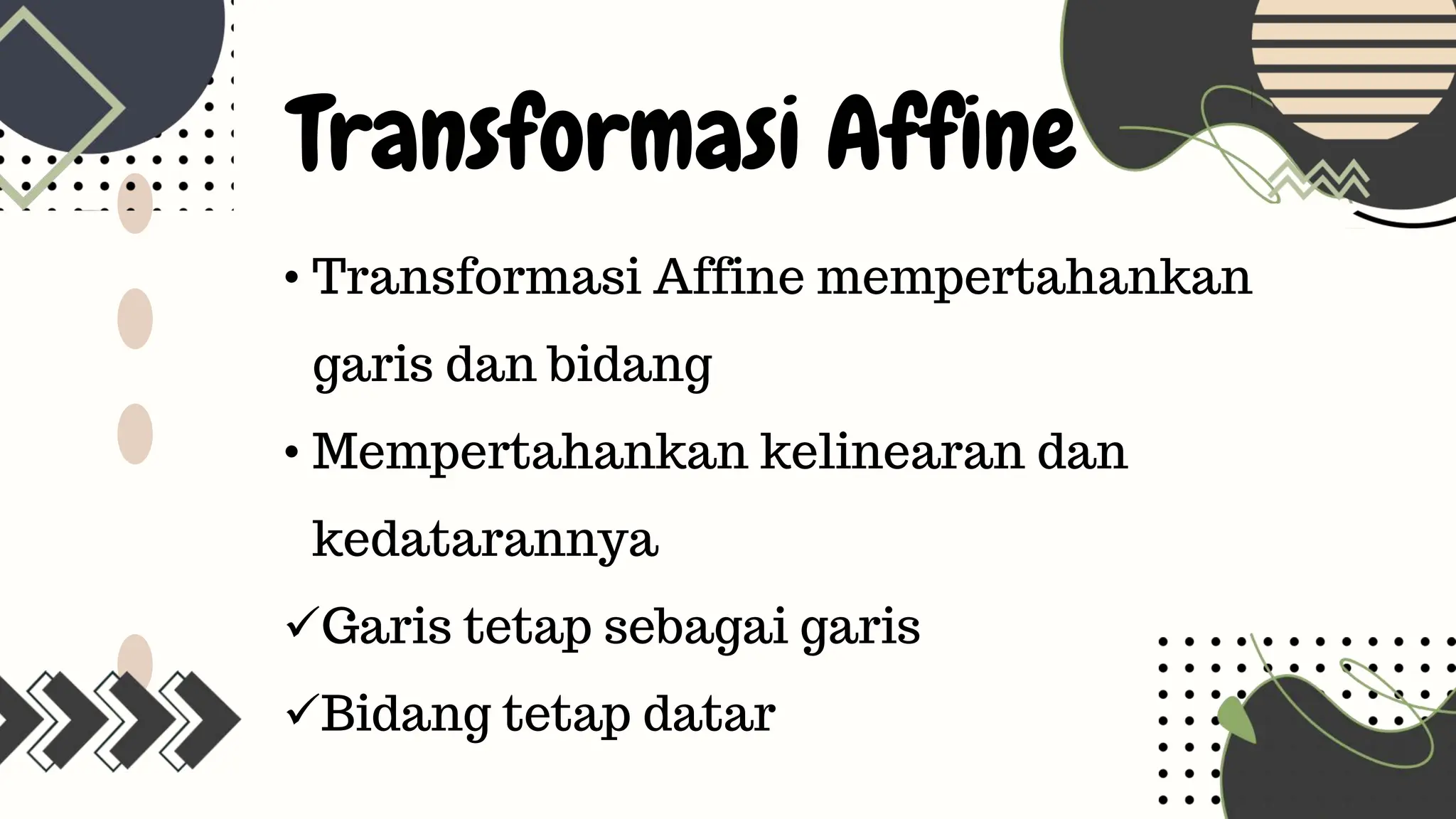 Geometri Transformasi Grafik Komputer Teknik Informatika | PPTX