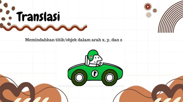 Geometri Transformasi Grafik Komputer Teknik Informatika | PPTX