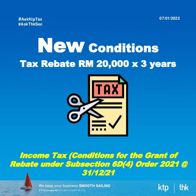 Tax Rebate for newly incorporated company | PDF
