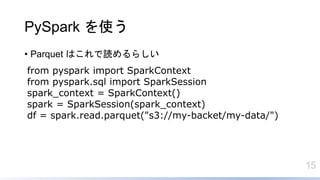 220126 python-datalake-spark | PPT